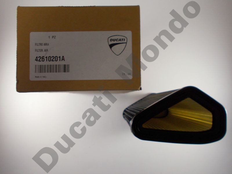 Genuine Ducati OEM air filter Ducati 848 1098 1198 Streetfighter ...